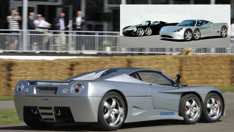 El Covini de seis ruedas será híbrido