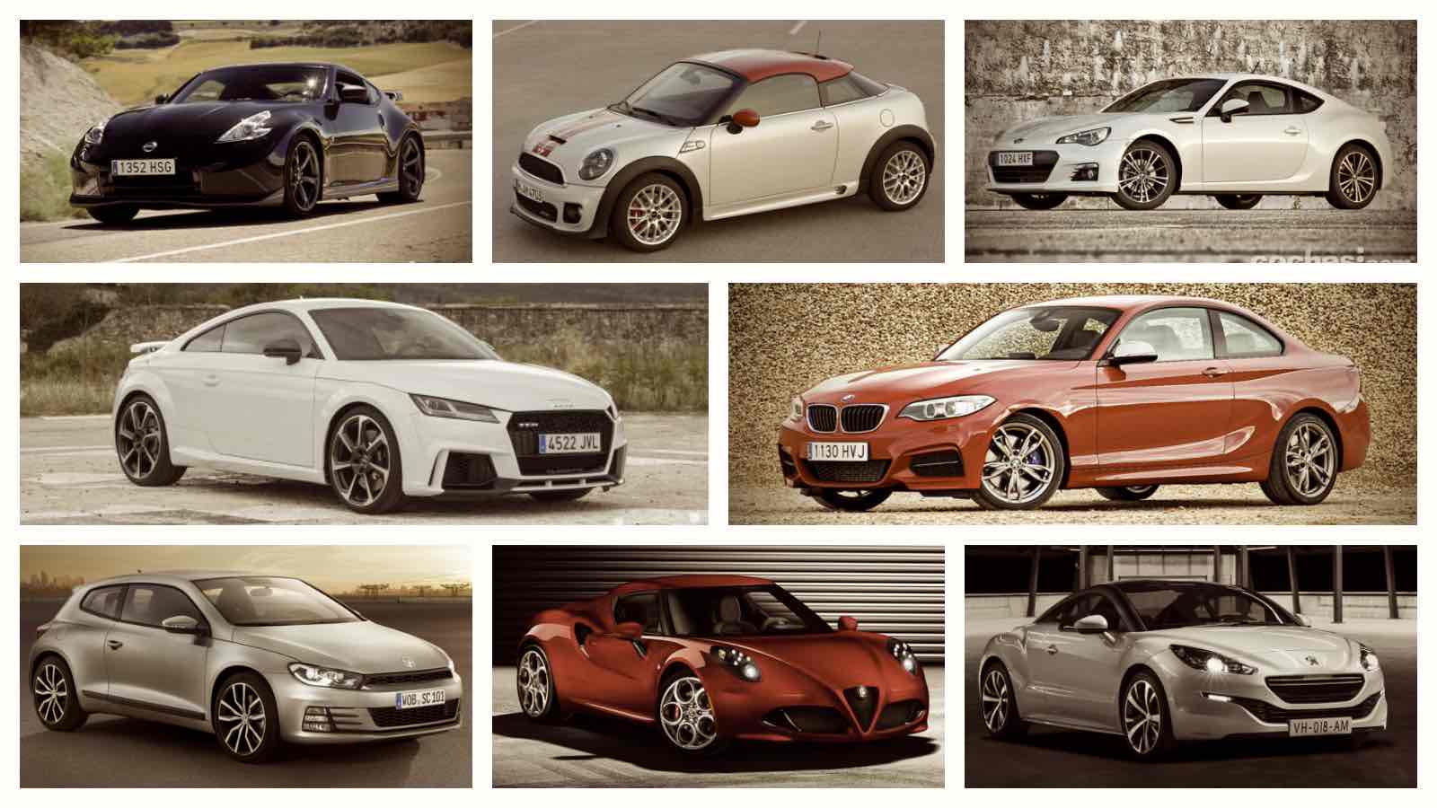 Coupés compactos de segunda mano | Guía de compra