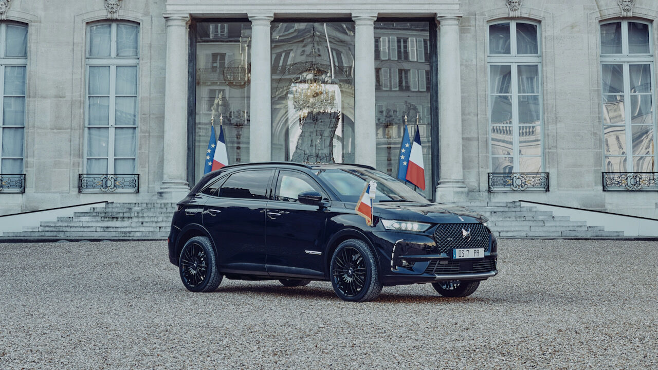 DS 7 Crossback Élysée: así es el último coche presidencial francés